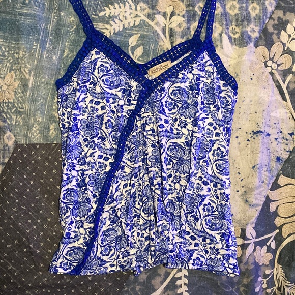 Lucky Brand | Tops | Lucky Brand Floral Tank Top | Poshmark